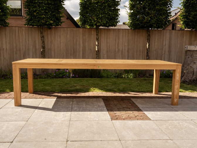 Teak tuintafel Verona 300cm