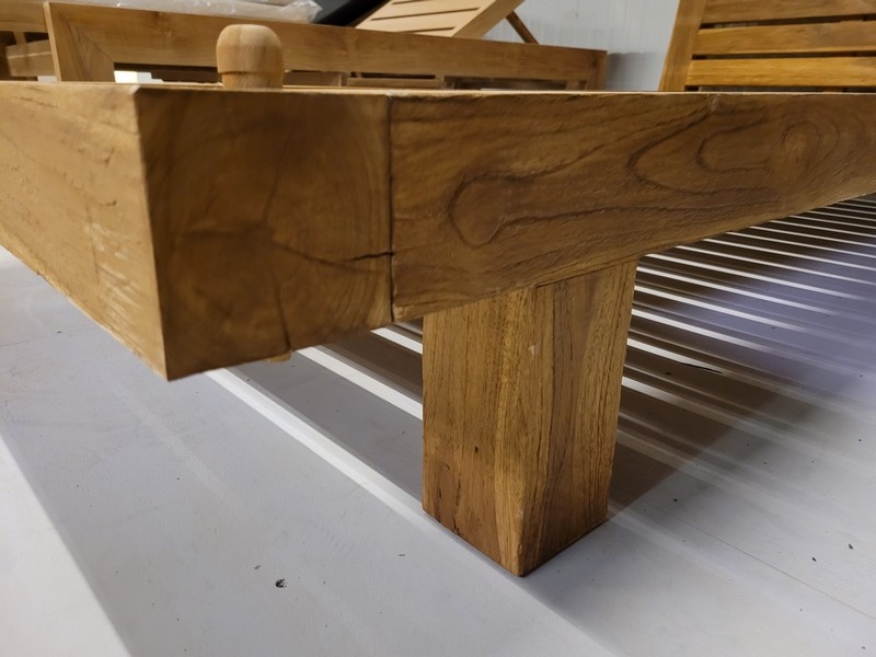 Teak Daybed voor binnen & buiten | Puurteak Loungemeubelen - Puurteak ...
