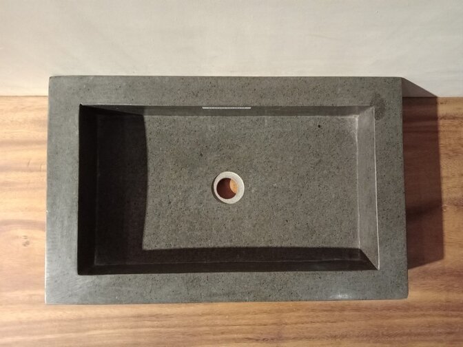 Wasbak natuursteen | rechthoek | grote collectie op voorraad - Puurteak ...