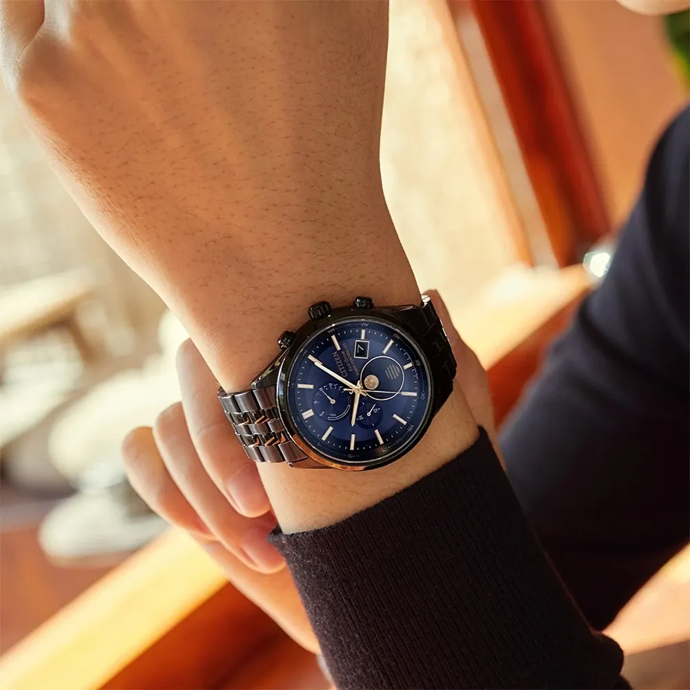 CITIZEN Citizen BY1035-56L Radio Controlled Moon Phase horloge - ROS ...