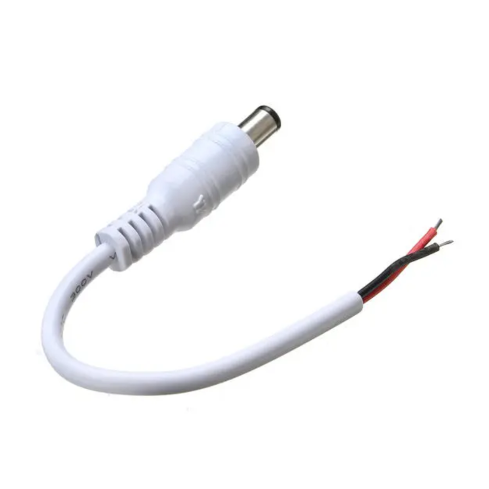 LED driver - Male connector kabel - 12cm - Ledlichtdiscounter.nl