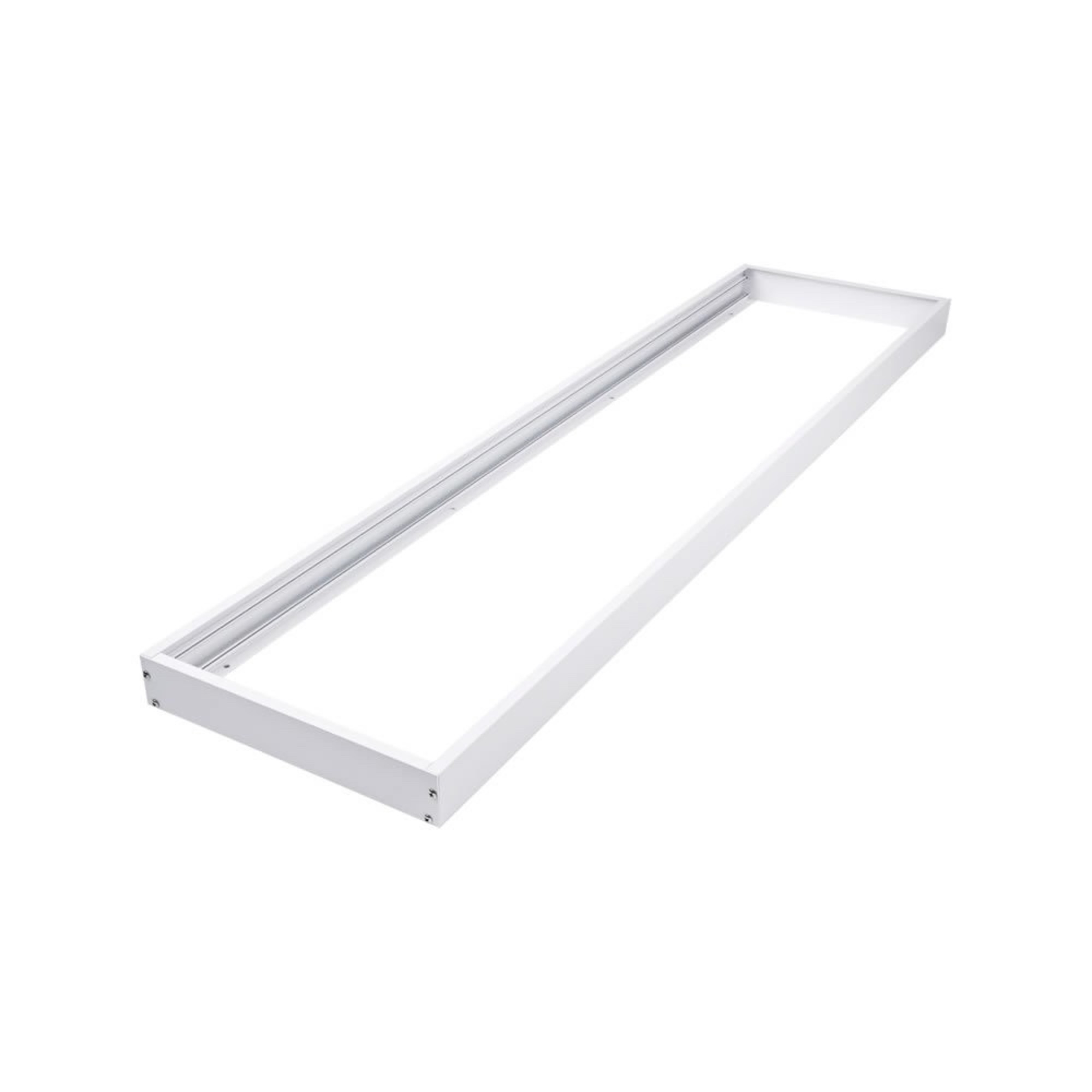 LED paneel opbouw - Wit aluminium - 120x30 frame systeem - 5cm hoog ...