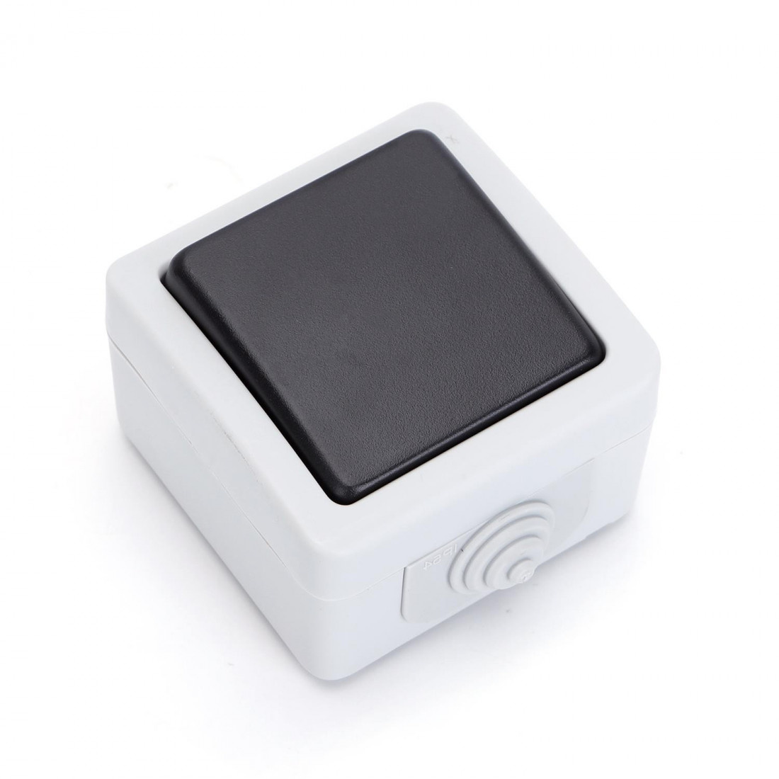 Opbouw wisselschakelaar IP54 – spatwaterdicht – grijs – 10A ...