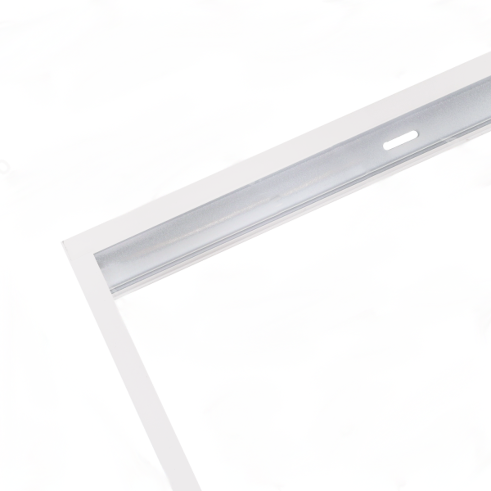 LED paneel opbouw aluminium - wit - 120x60 frame systeem - 5cm hoog ...