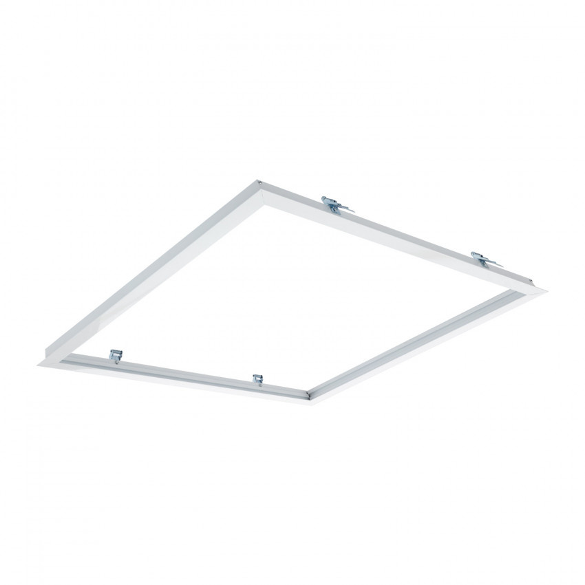 LED paneel inbouw - 30x30cm Inbouw Framesysteem - Wit aluminium ...