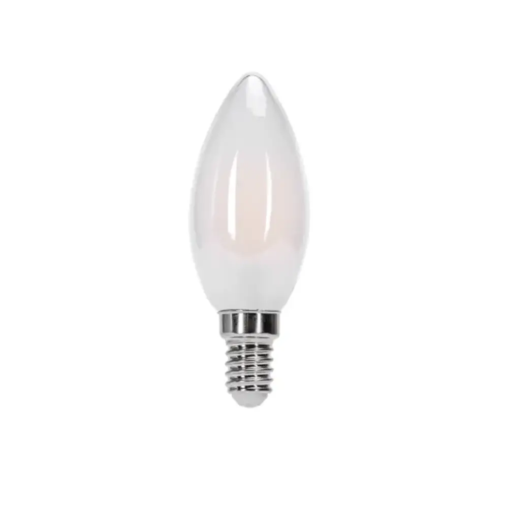 LED Lamp - E14 C35 - 4.9W 380lm - 1800K extra warm wit licht ...