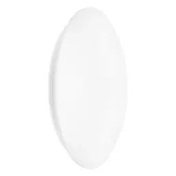 LED Bulkhead Surface CIRCULAR 500 PS Staal Wit 42W 3500lm - 3000K - Ledlichtdiscounter.nl