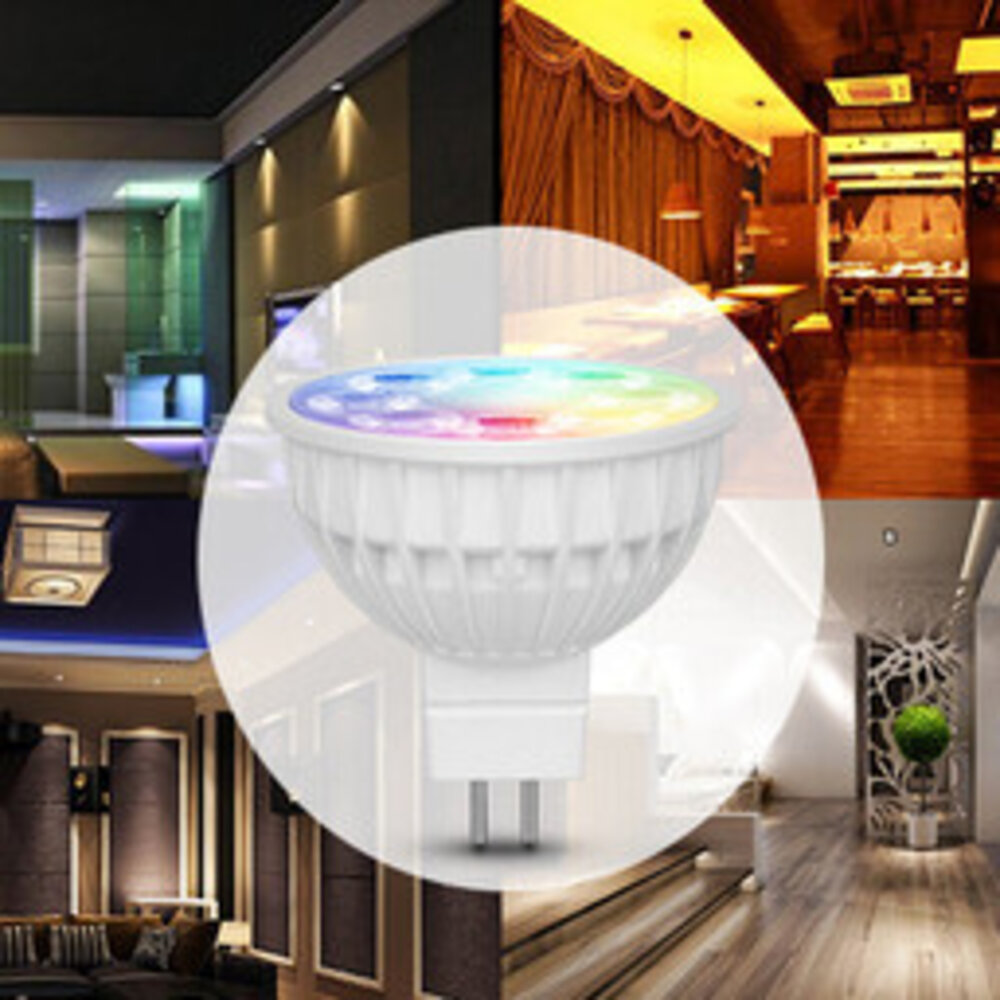 LED Spot MR16 - 4W - RGB+CCT | MIBOXER - RF 2.4 GHz - Dimbaar ...