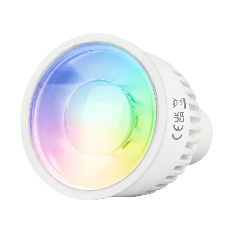 LED Spot GU10 - 6W 550Lm - RGB+CCT | Zigbee 3.0 + RF 2.4 GHz - Dimba ...