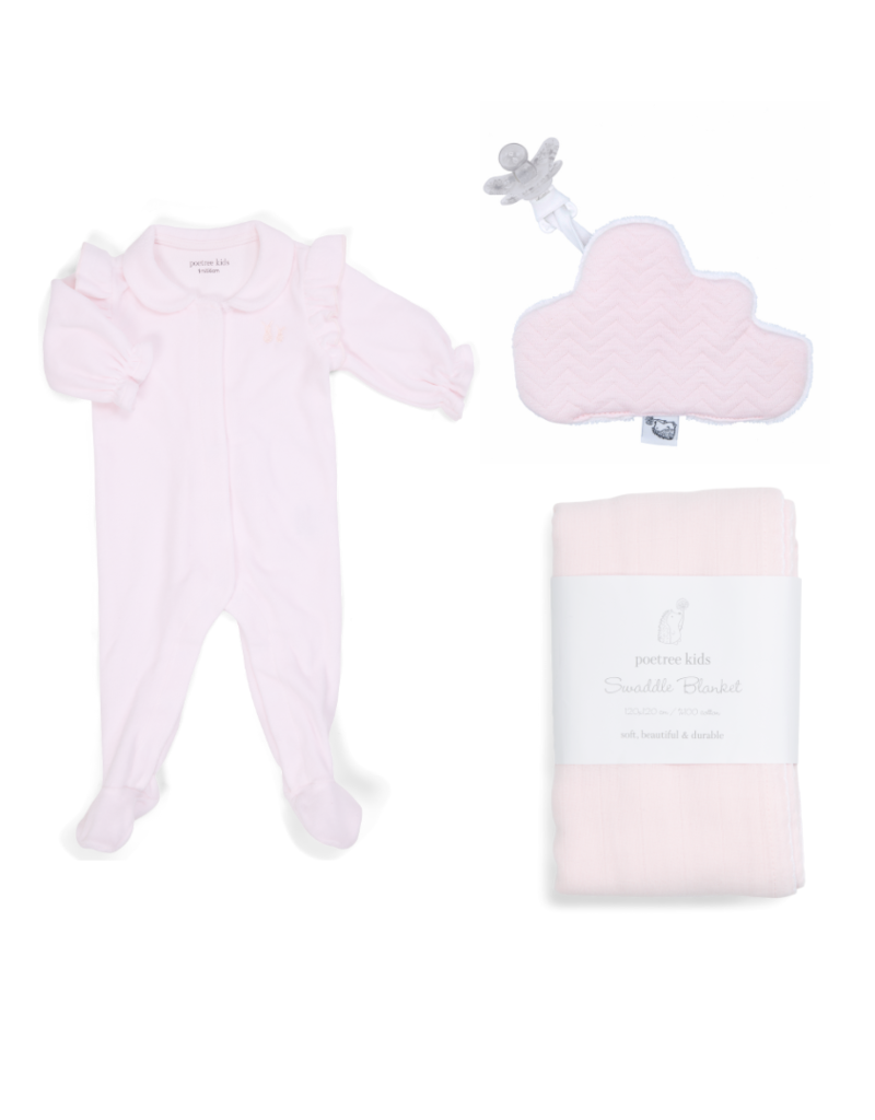 Ensemble bébé Rose tendre - Poetree Kids