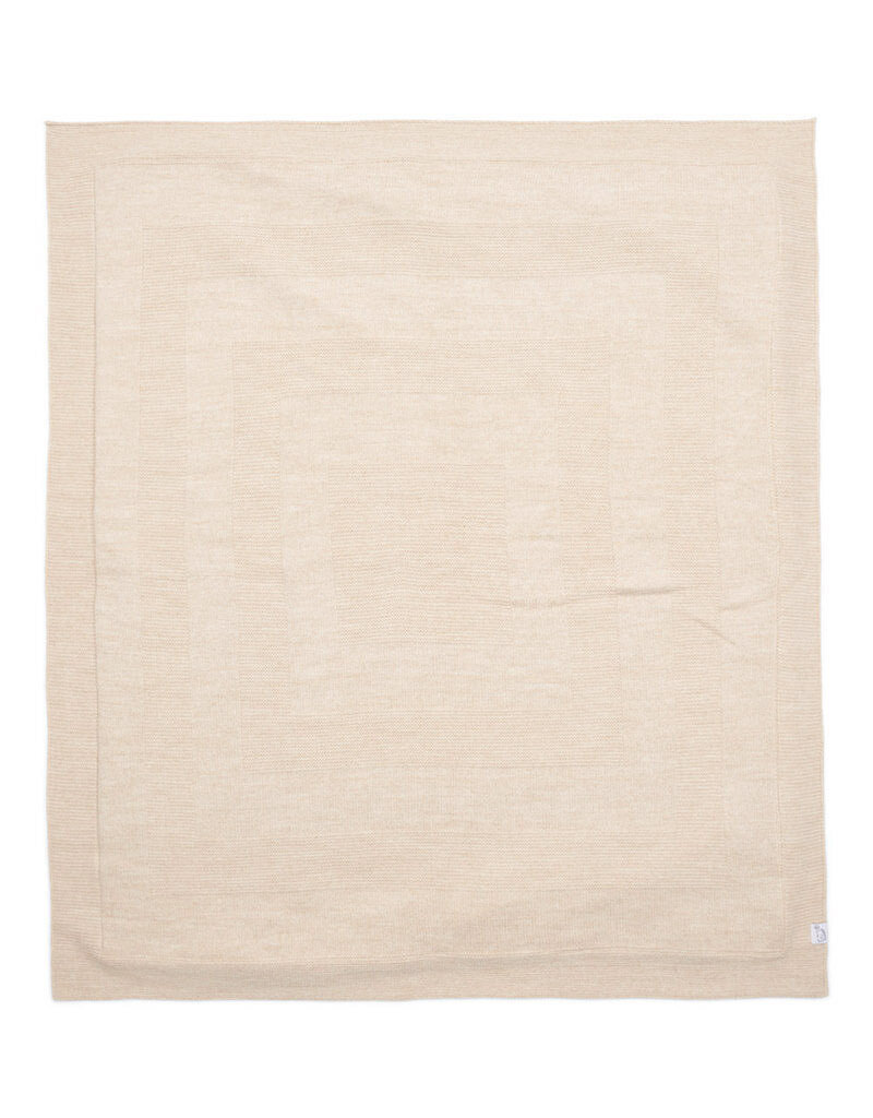 Aspen Wool Blend Crib blanket Camel - Poetree Kids