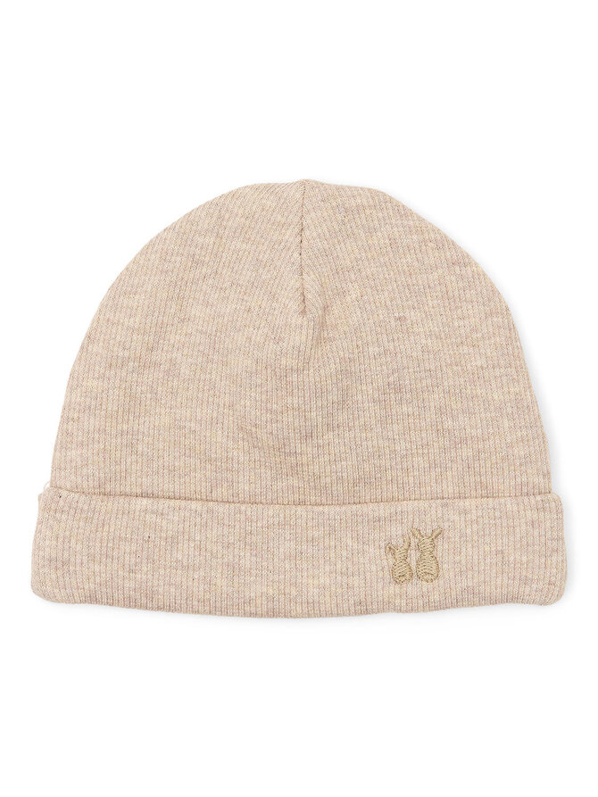 Baby hat rib Camel - Poetree Kids