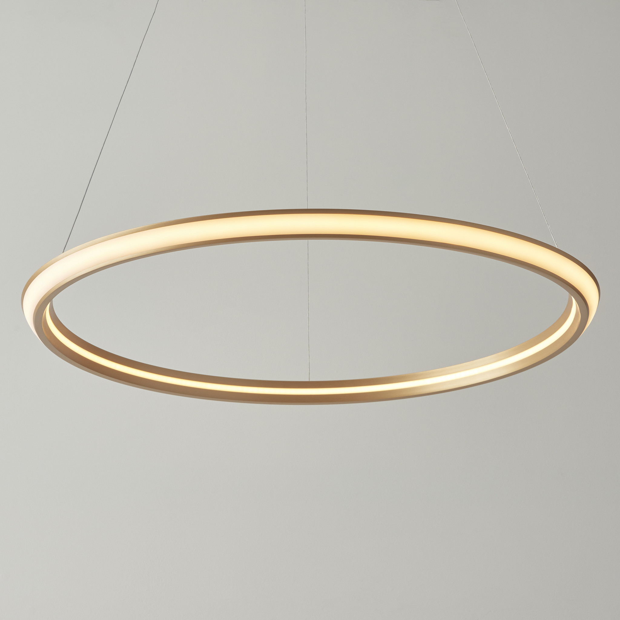 Volution - LED Gold Ring Pendant Light - Lightbox