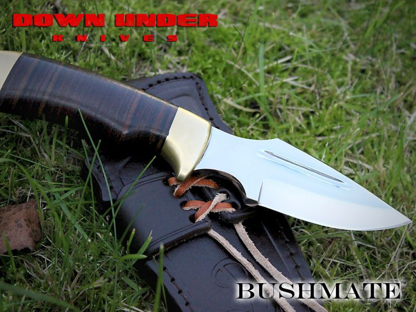 Messer BushMate mit Lederscheide - Euregiohunt