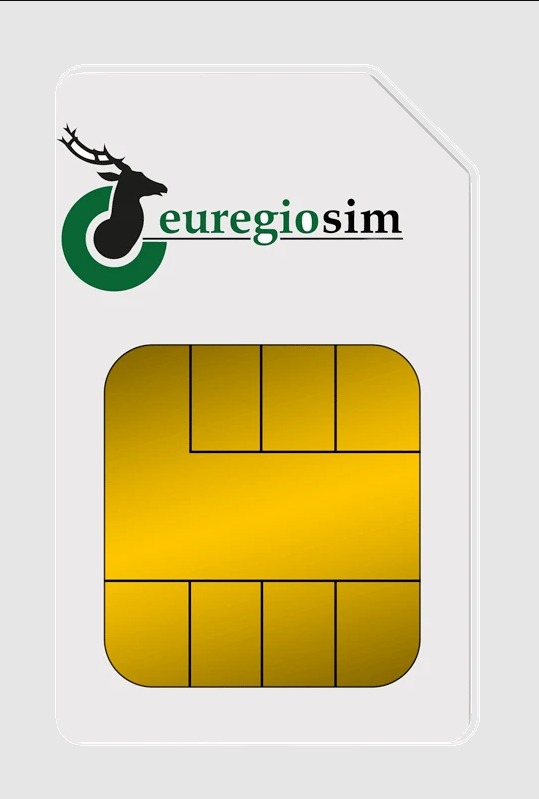 SIM card 1 GB / per year - Euregiohunt