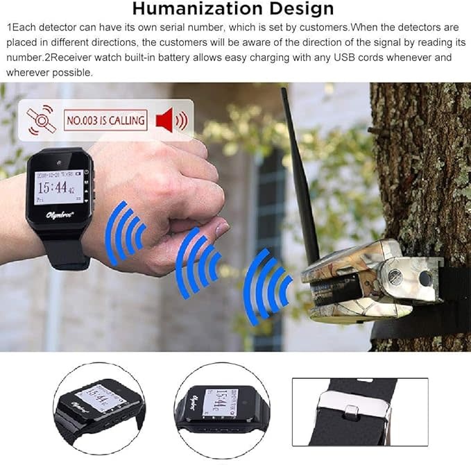 Olymbros Security Sensors/Outdoor Animals Alarm System - Euregiohunt