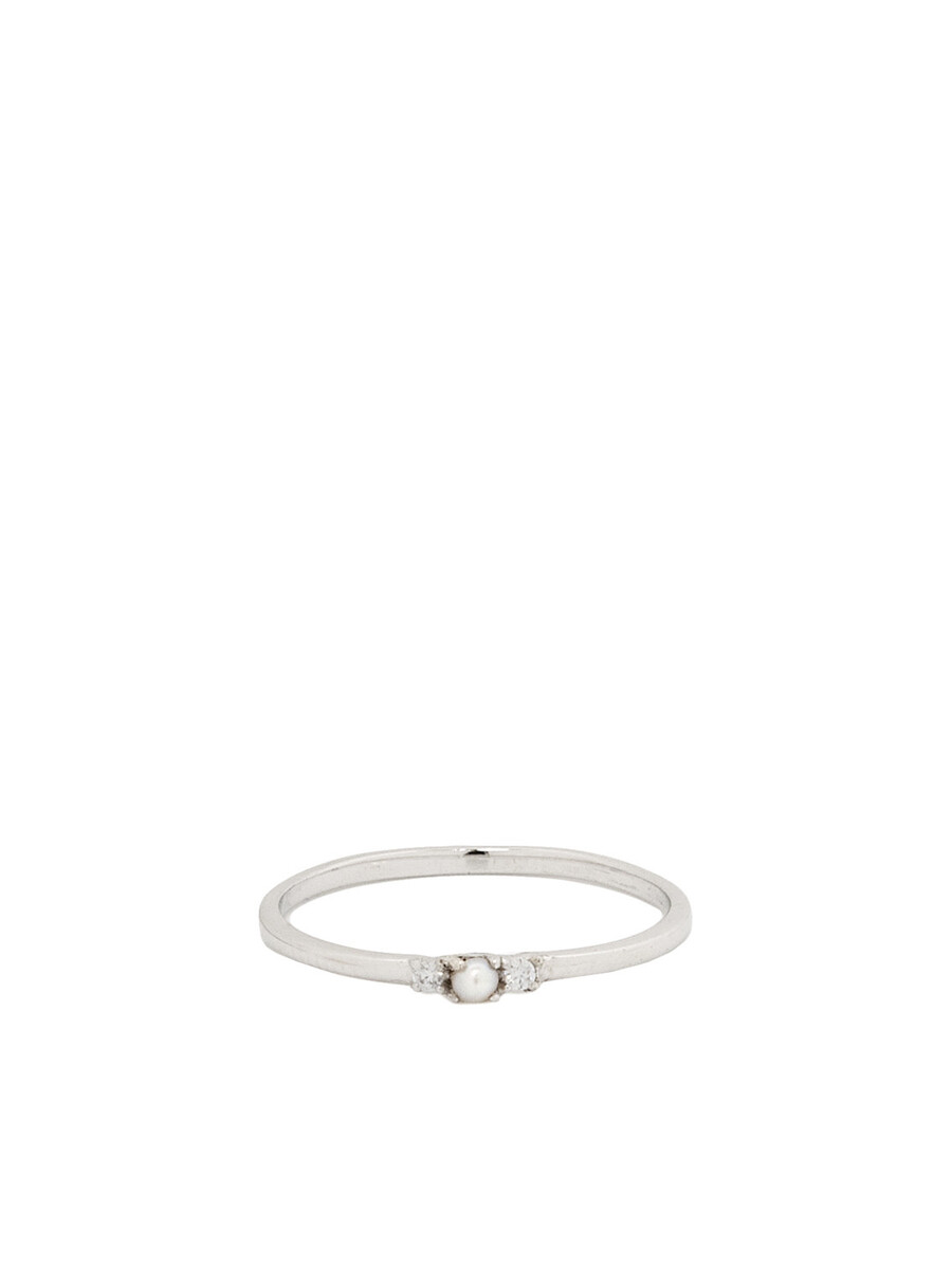 Les Soeurs Ring Chloe Vintage Pearl Zilver | Les Soeurs