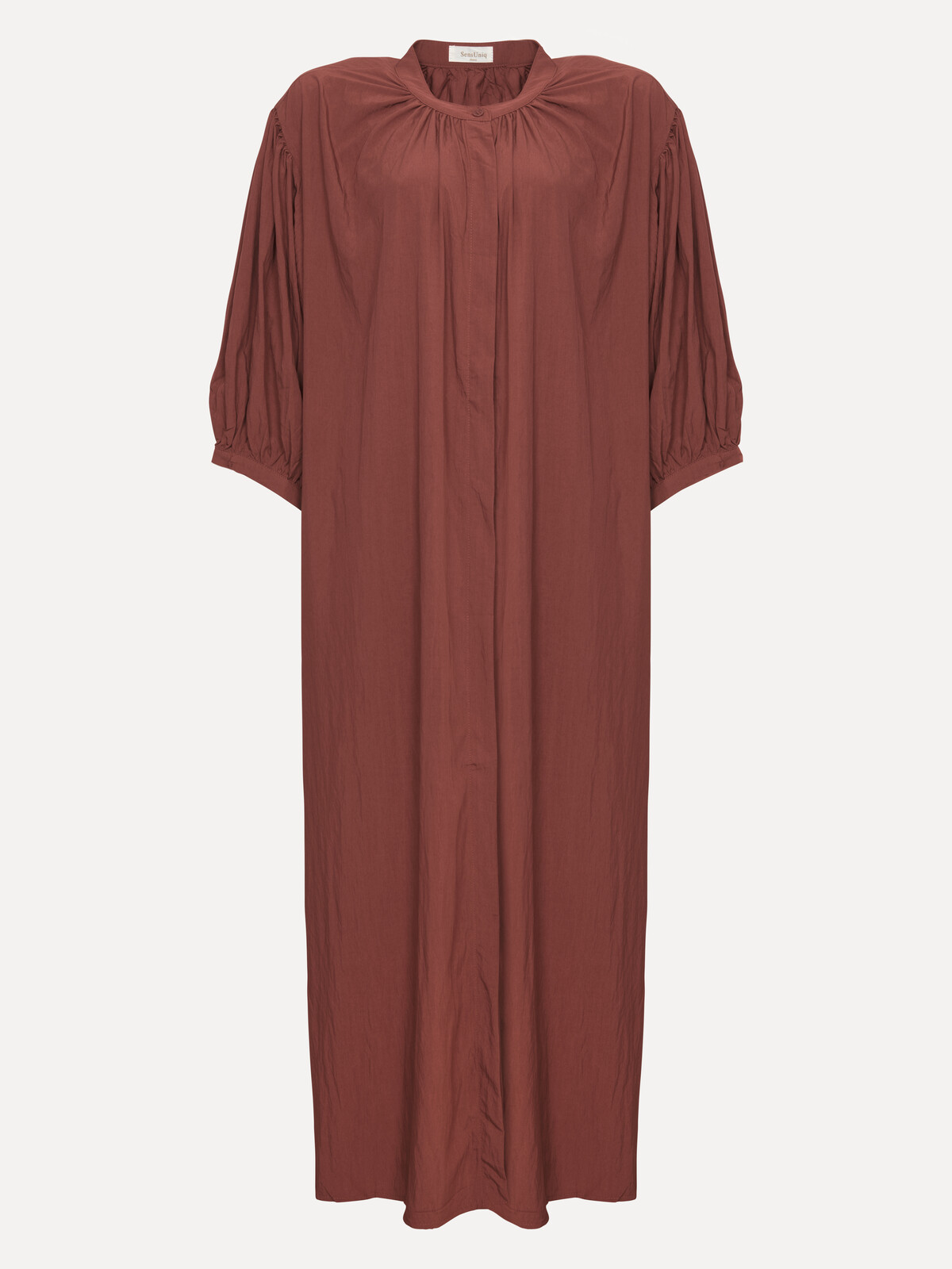 Le Marais Robe Longue Maja Bordeaux | Les Soeurs