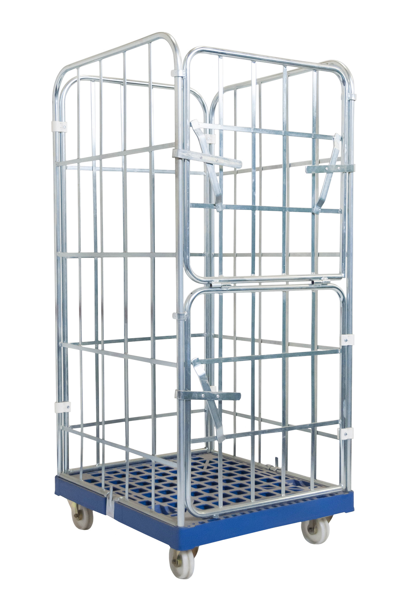 Rolcontainer 4-heks 810x720x1675mm | Logistiekonline.be