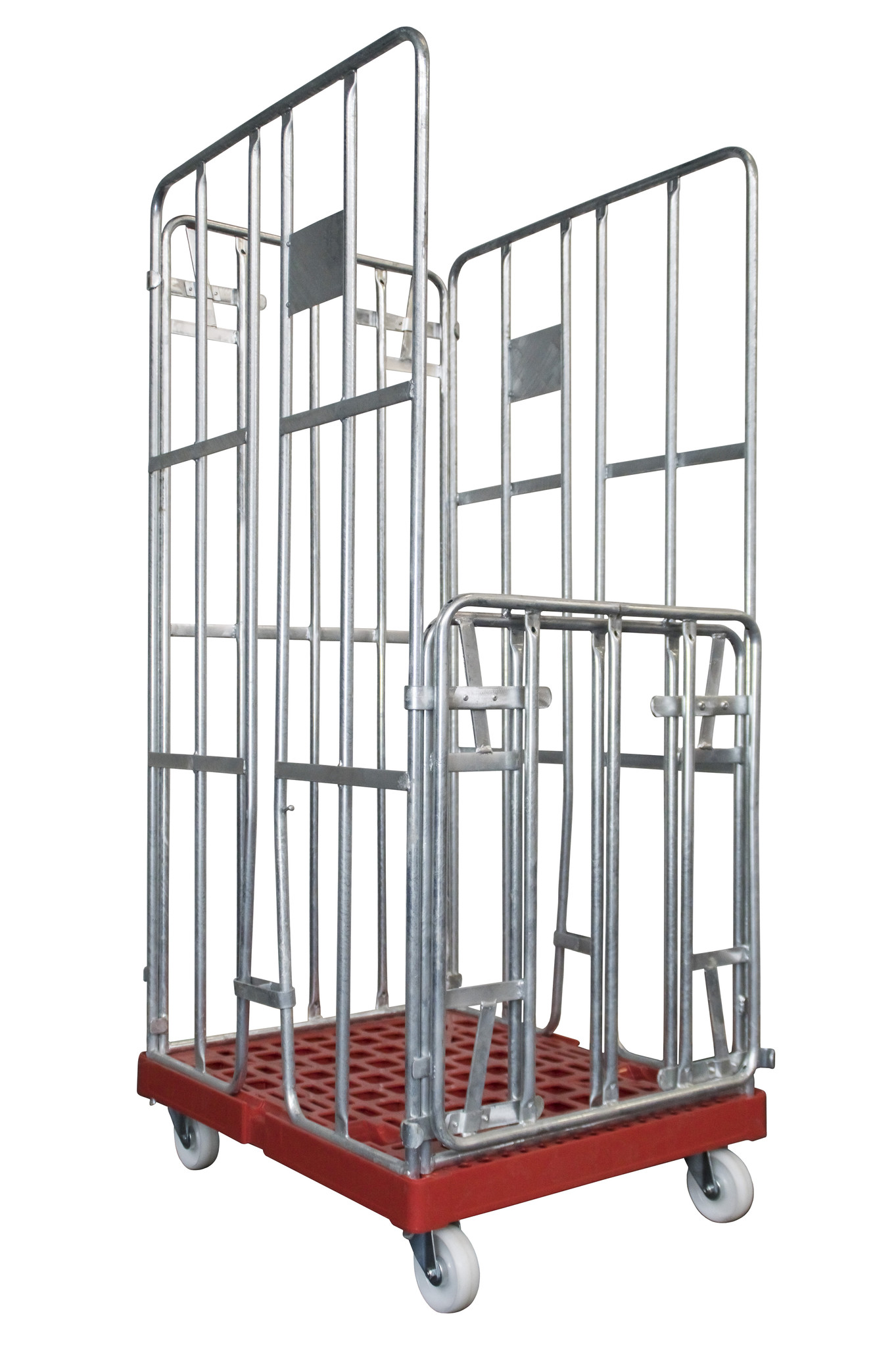 Rolcontainer 4-heks 810x680x1680mm | Logistiekonline.be