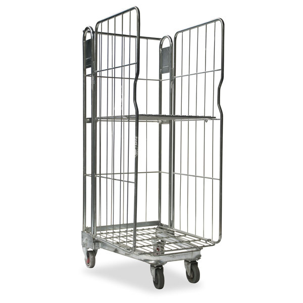 3-heks nestbare rolcontainer online aankopen? | Logistiekonline.be