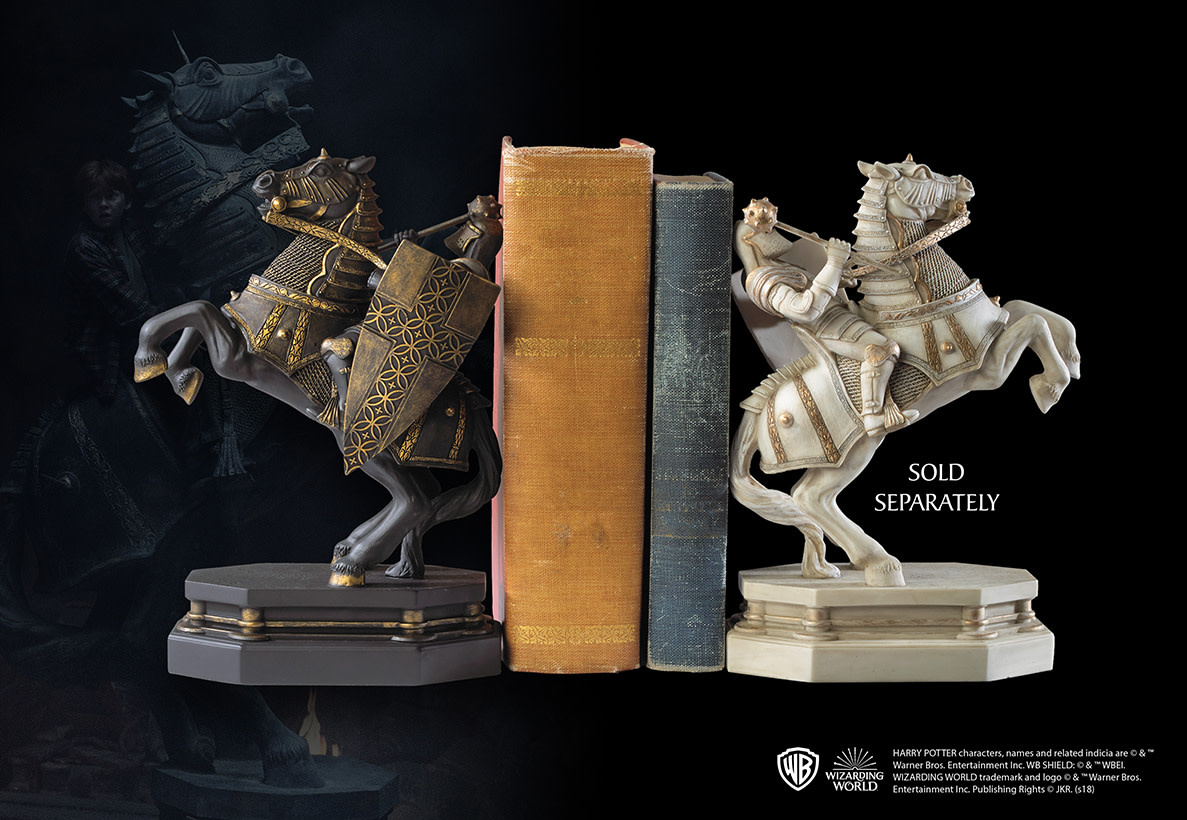 Harry Potter: Wizard Chess Knight Bookend - Black - Fans