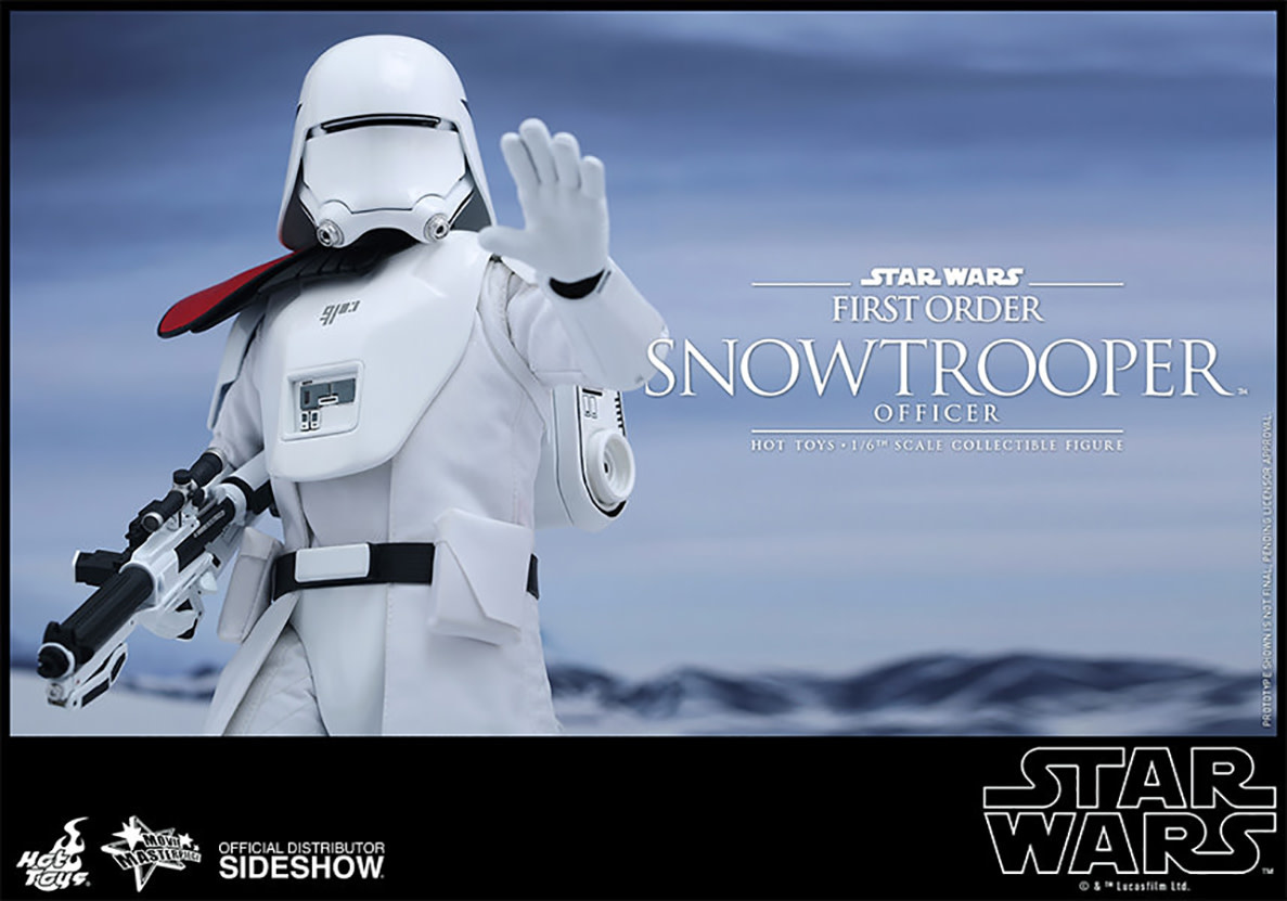 Star Wars - Episode VII: First Order Snowtrooper Officer 1:6 figure - Fans