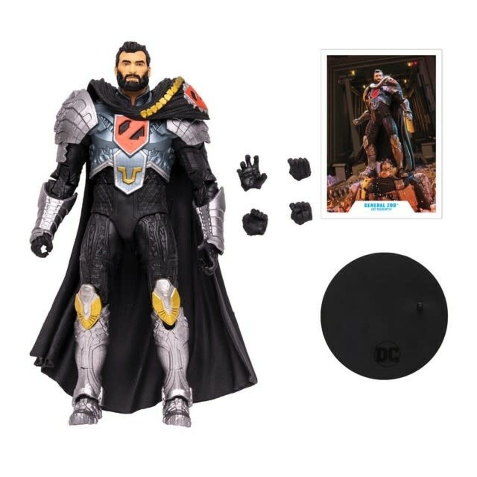 DC Comics: Rebirth - General Zod 7 inch Action Figure - Fans