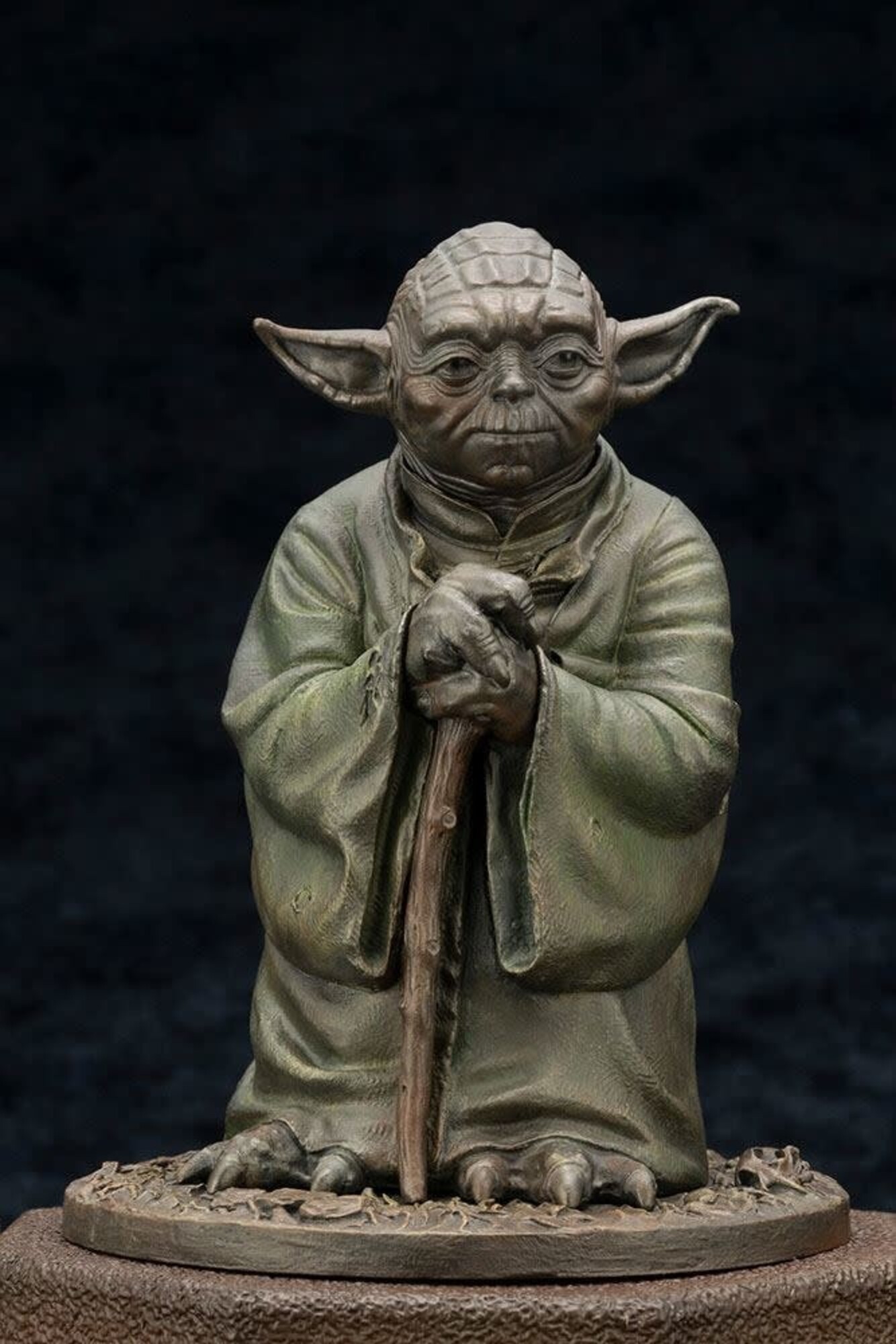 Star Wars: Cold Cast Statue Yoda Fountain Limited Edition 22 cm - Fans