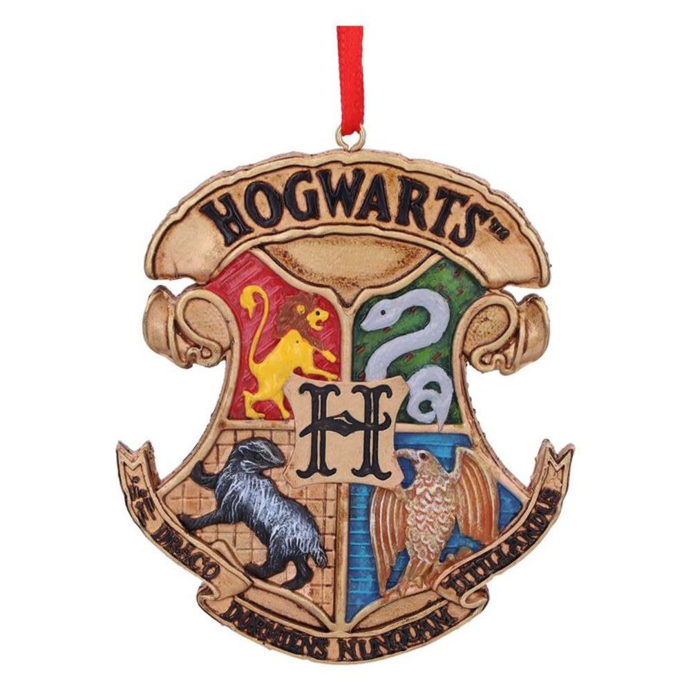 Harry Potter: Hogwarts Emblem Tree Ornament - Fans