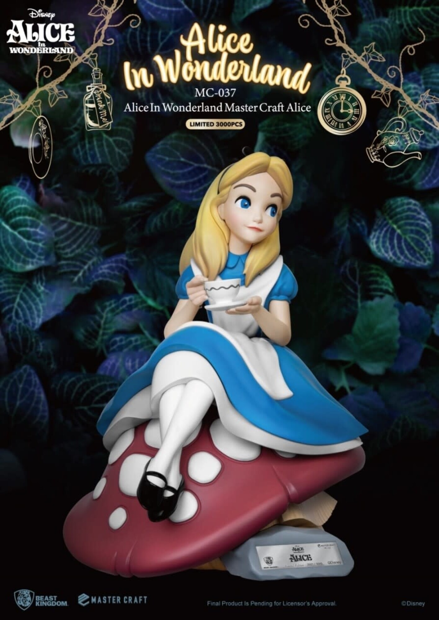 Disney: Alice in Wonderland - Master Craft Alice Statue - Fans