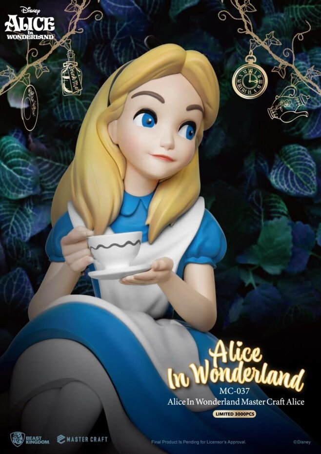 Disney: Alice in Wonderland - Master Craft Alice Statue - Fans
