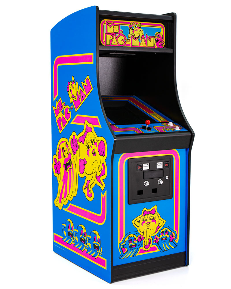 Quarter Arcade: Ms. Pac-Man - 1/4 Scale Arcade Cabinet - Fans