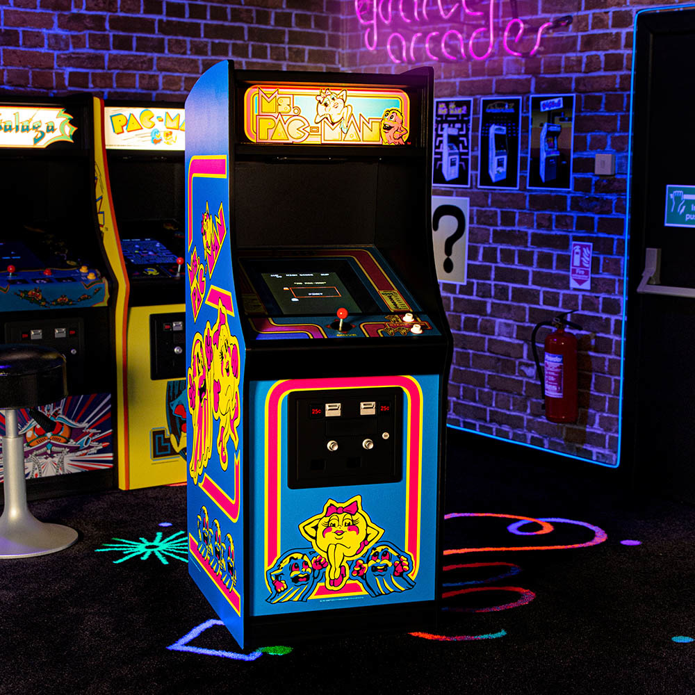 Quarter Arcade: Ms. Pac-Man - Cabinet d'arcade à l'échelle 1/4 - Fans