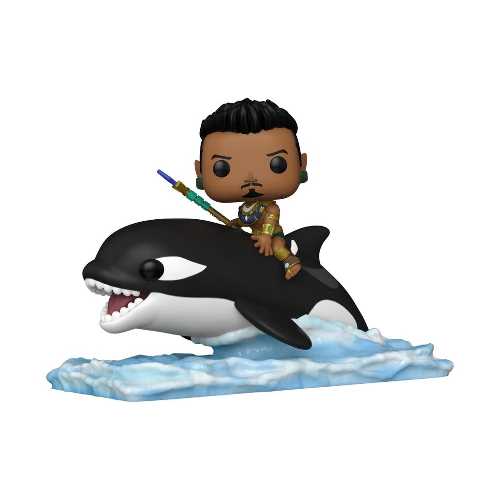 Pop! Ride Super Deluxe: Black Panther Wakanda Forever - Namor with Orca ...