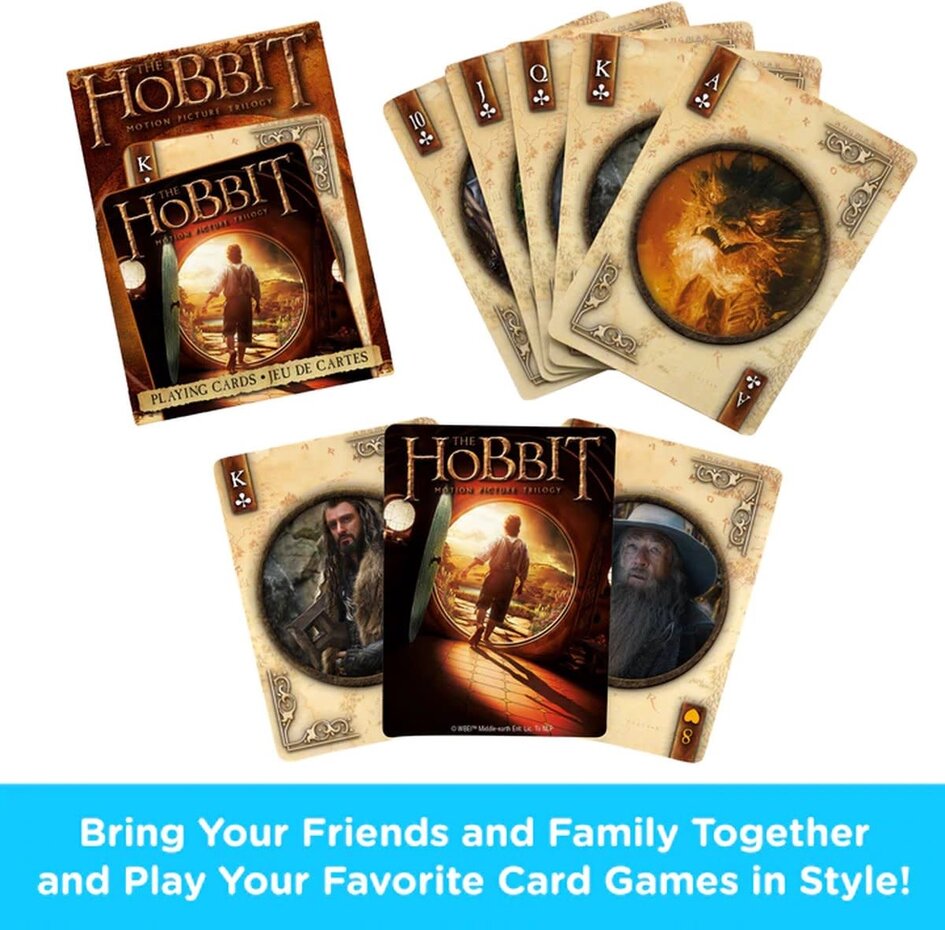 The Hobbit: Themed Playing Cards - Fans