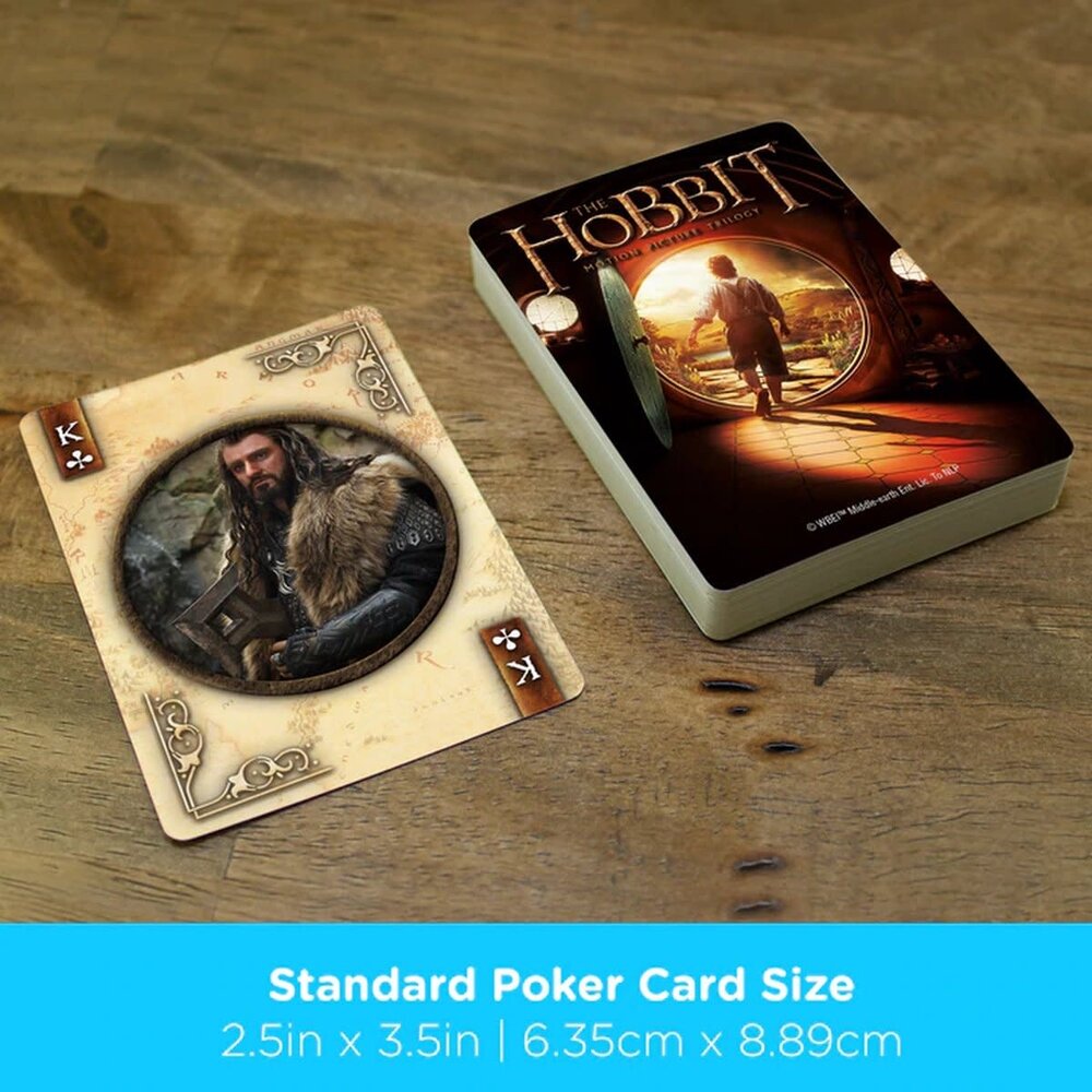 The Hobbit: Themed Playing Cards - Fans