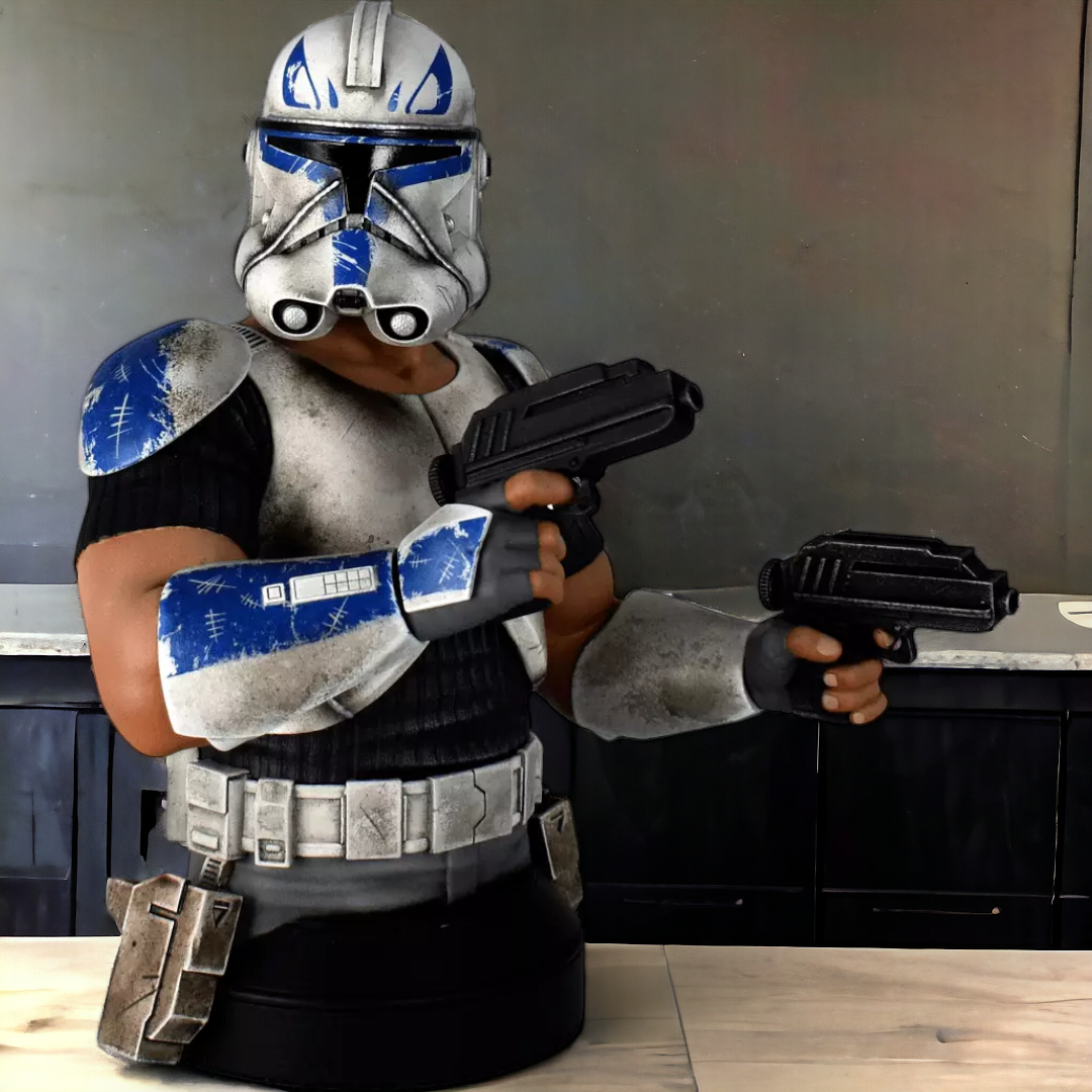 Star Wars: The Clone Wars - Deluxe Commander Rex 1:6 Scale Bust - Fans