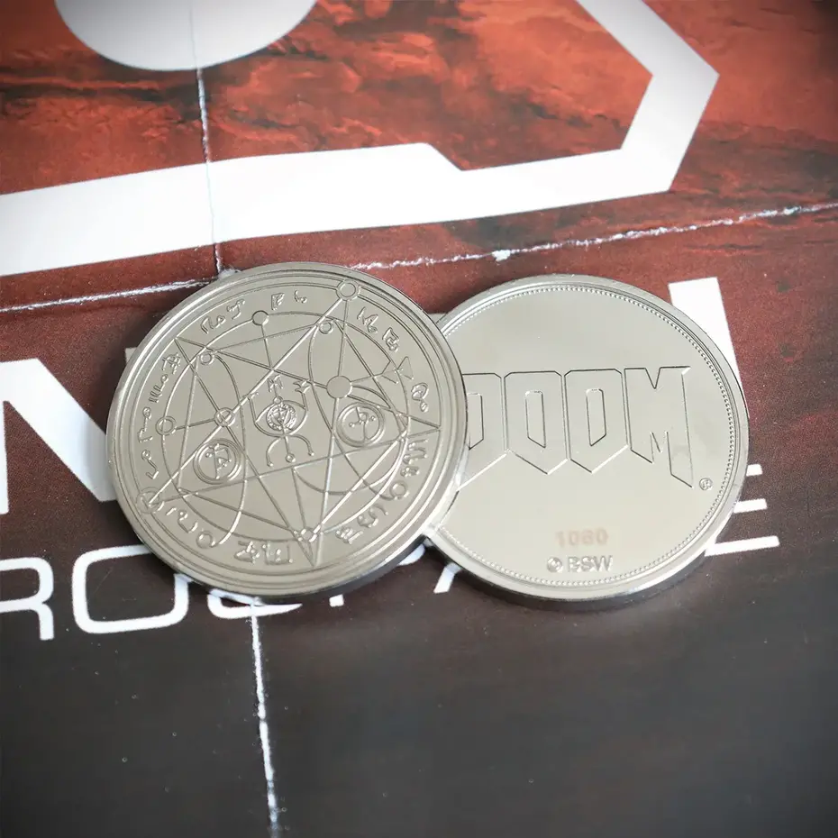 DOOM: 25th Anniversary Collectible Coin - Fans