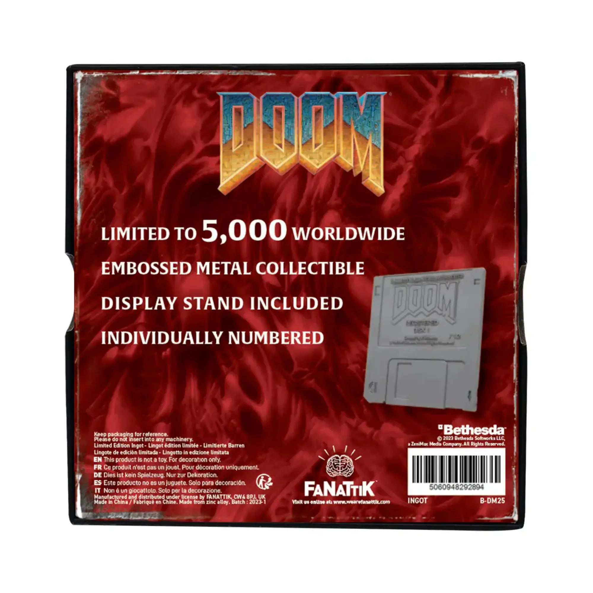 DOOM: Floppy Disk Limited Edition Replica - Fans