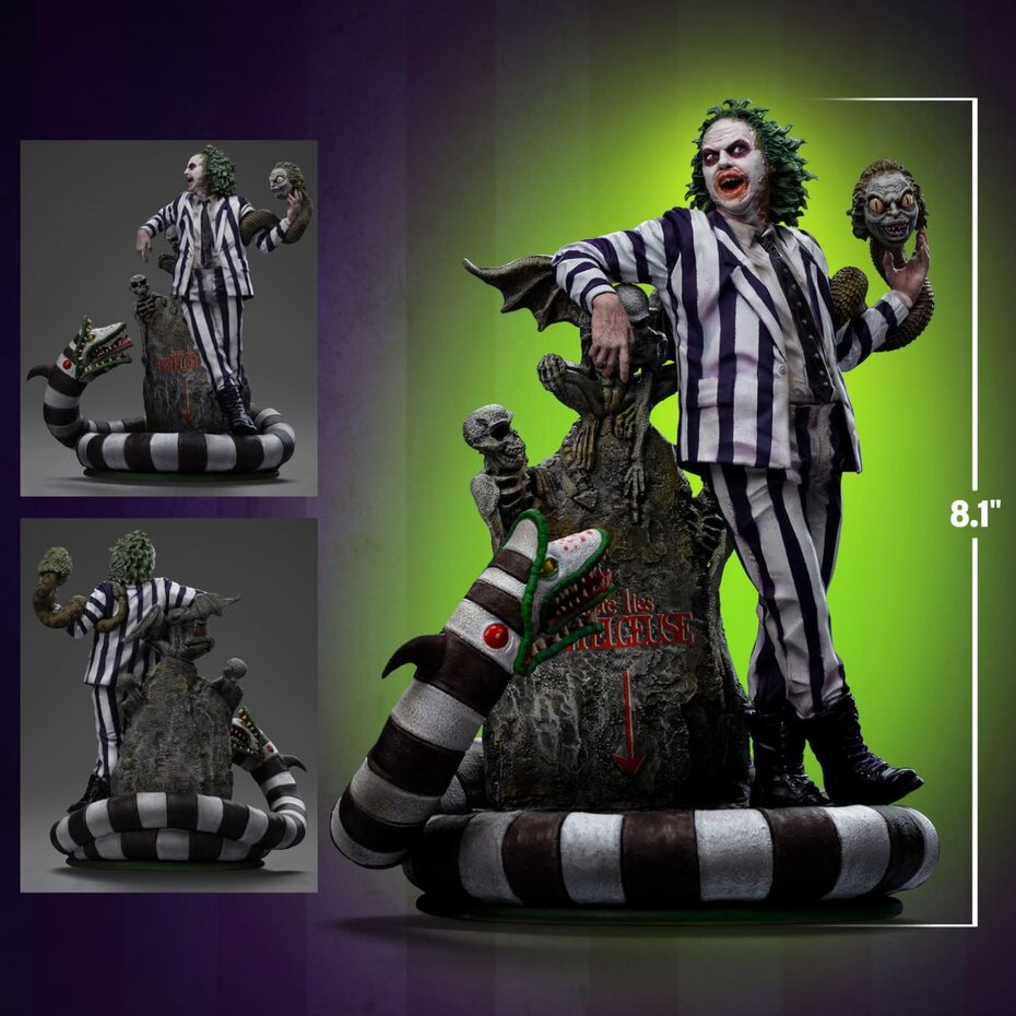 Beetlejuice Art Scale Statue 1/10 Beetlejuice 19 cm - Fans