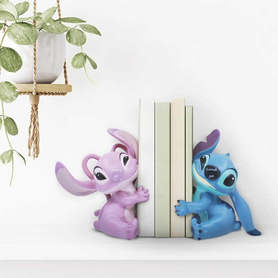 Stitch & Angel Bookends - Fans