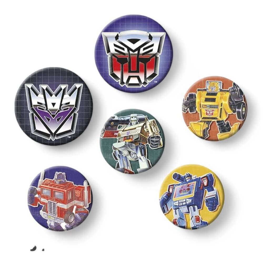TRANSFORMERS - Badge Pack - Transformers First Generation - Fans