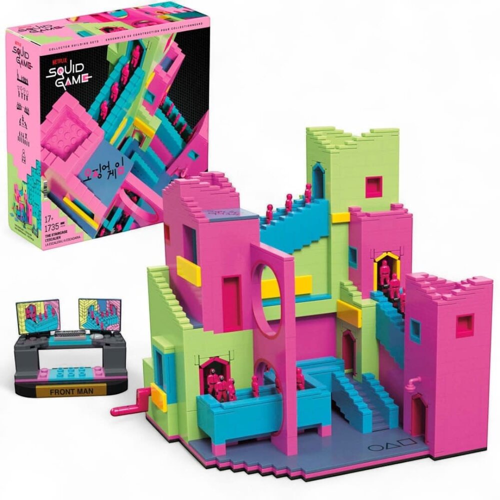 Squid Game MEGA Construction Set Squid Game Staircase - Fans