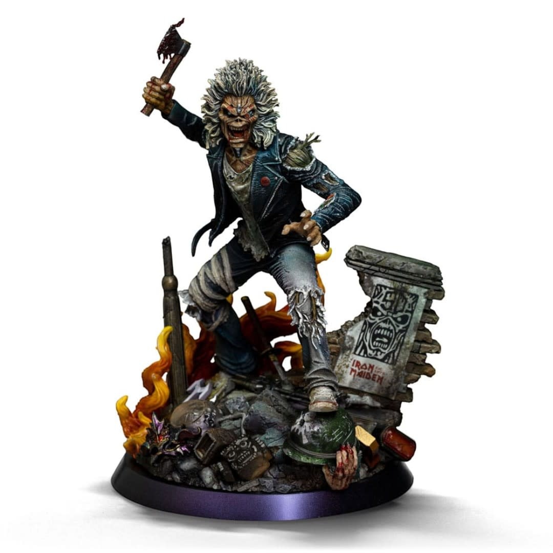 Iron Maiden Art Scale Statue 1/10 Eddie 50th Year Anniversary - Fans