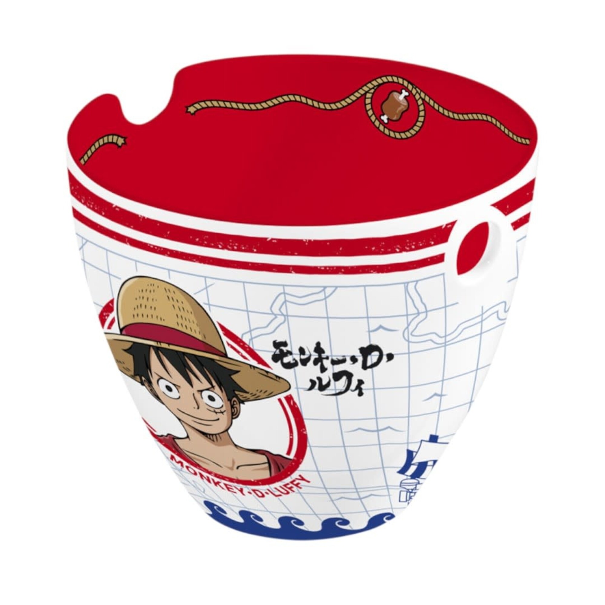 ONE PIECE - Ramen Bowl with chopsticks - "Monkey D. Luffy" - Fans