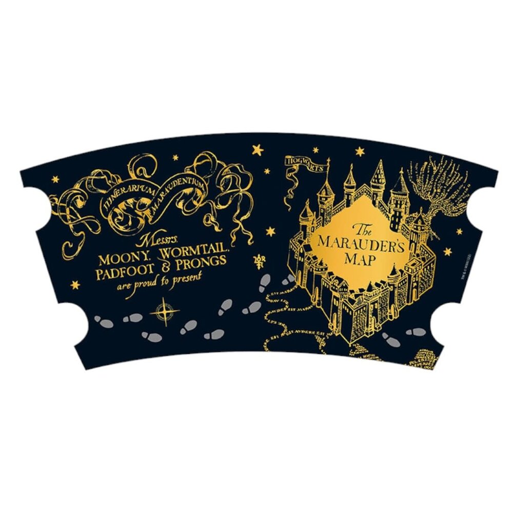 HARRY POTTER - Mug - 400 ml - The Marauder's Map - - Fans
