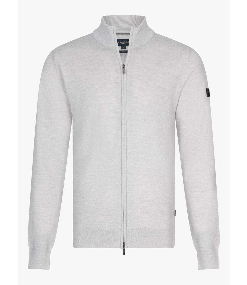 119245003 Limited Edition Cavallaro heren kit vest met rits merino wol ...