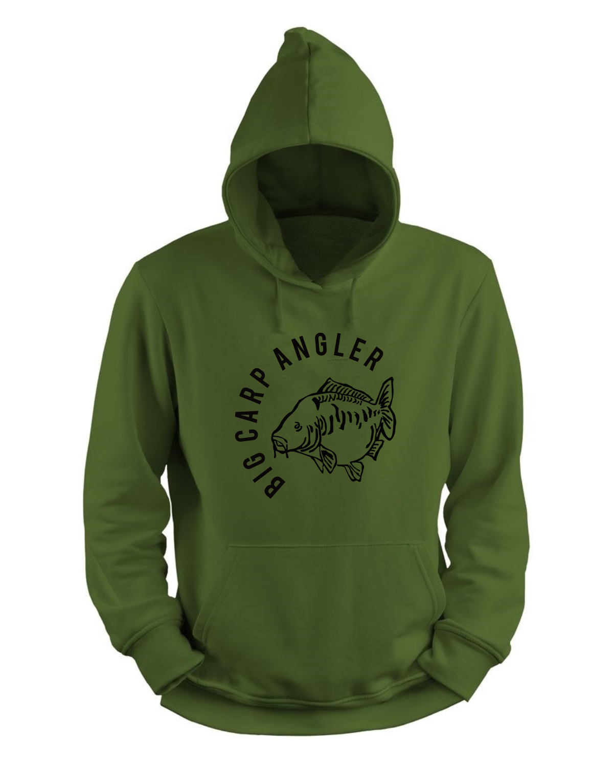 Carp clothing | Fishing for big carp | Big Carp Angler - Hoodie