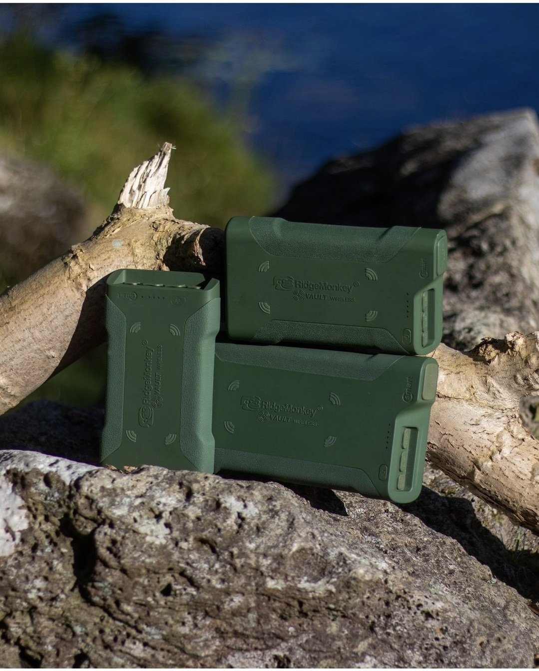 Ridgemonkey - Vault C-Smart Wireless 26950mAh Verde - Banco de energía